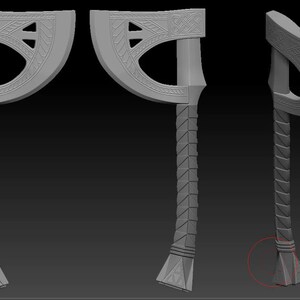 Dwarven LOTR Concept Cosplay Axe - Etsy