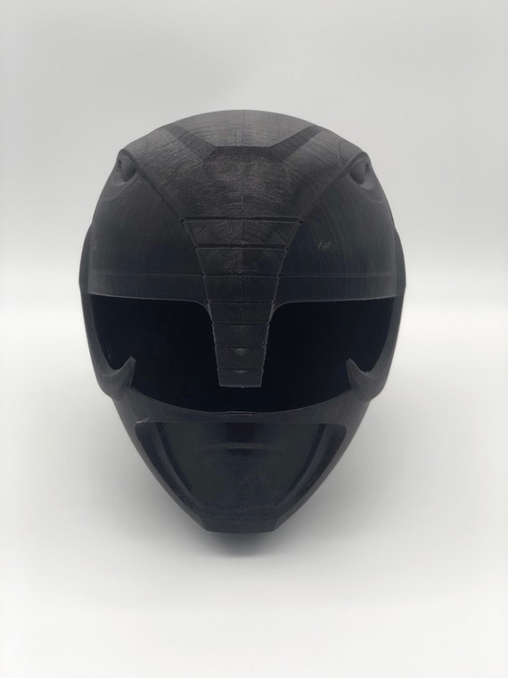 Black Power Rangers Cosplay Helmet | Etsy