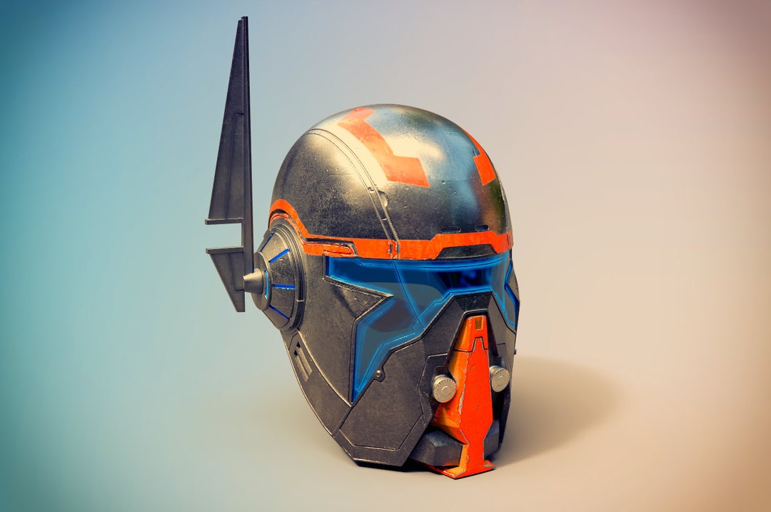 Shae Vizla Mandalorian Cosplay Helmet - Etsy