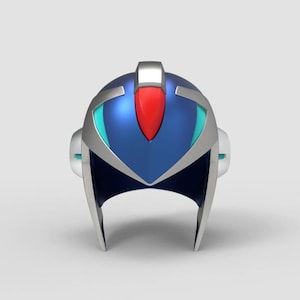 Mega Man X Cosplay Helmet - Etsy