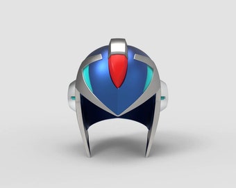 Protoman Helmet Cosplay Costume 3D Megaman X Zero Proto Man - Etsy