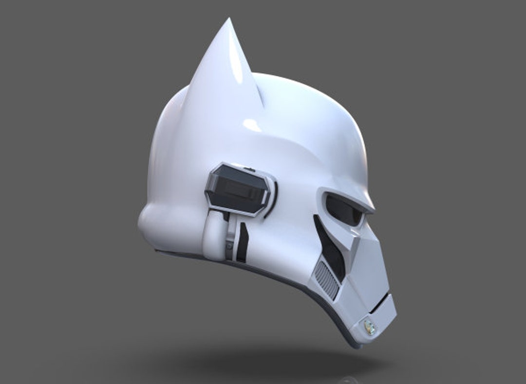 Bat-trooper Concept Cosplay Helmet - Etsy