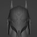 Bat-mandalorian Mash-up Concept Cosplay Helmet - Etsy