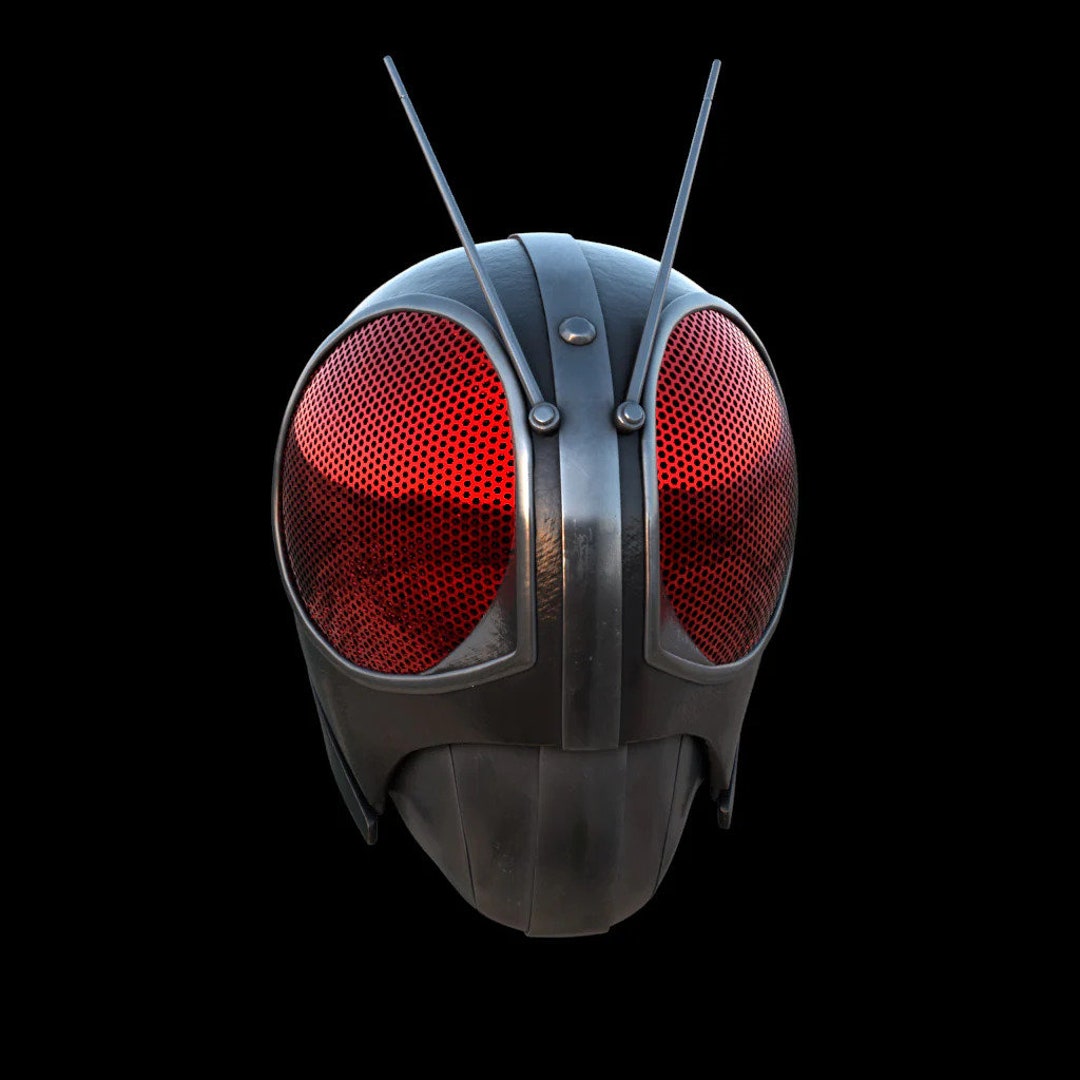 Kamen Rider Black Cosplay Helmet - Etsy