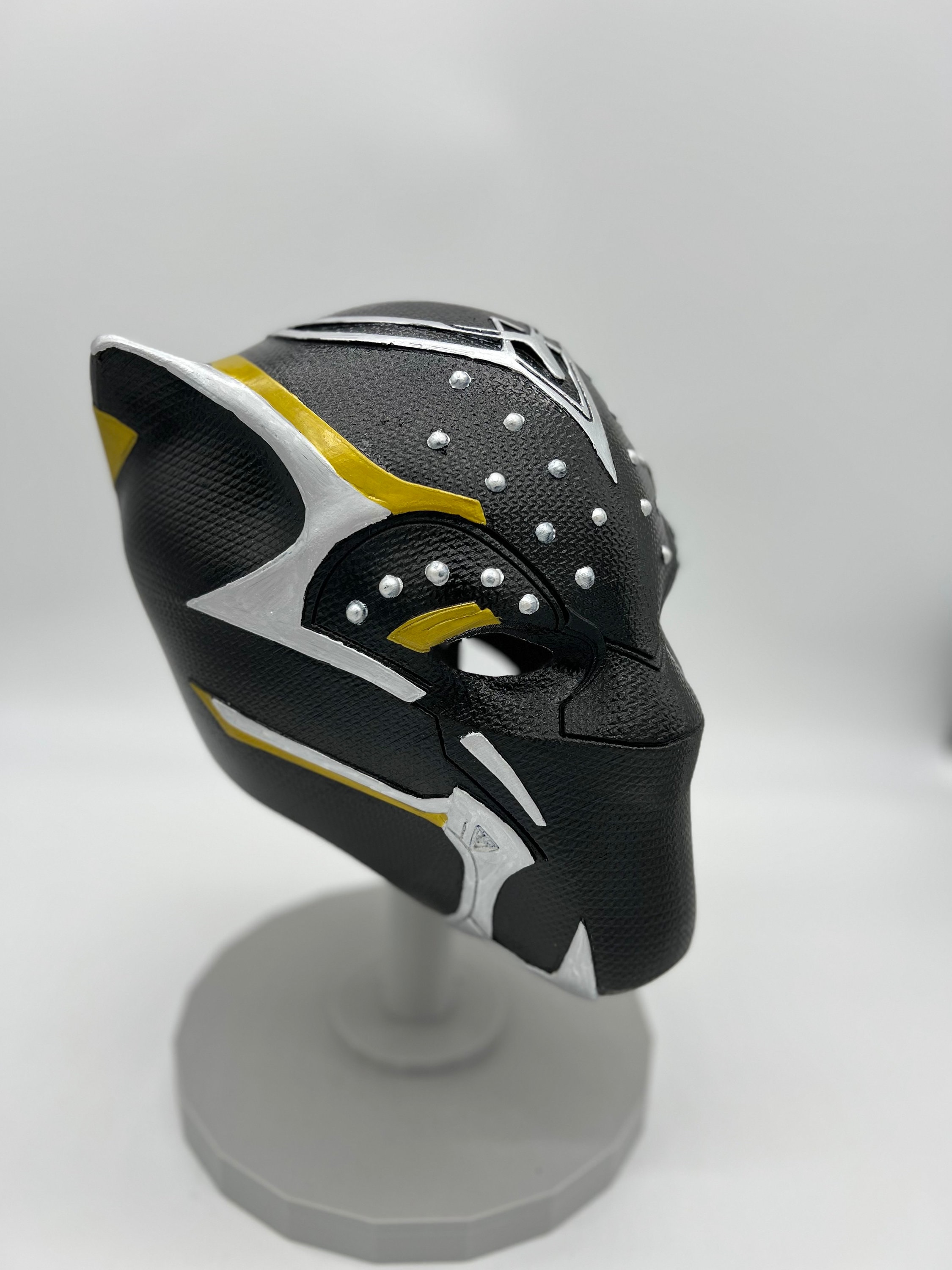 Black Panther Wakanda Forever Cosplay Helmet - Etsy