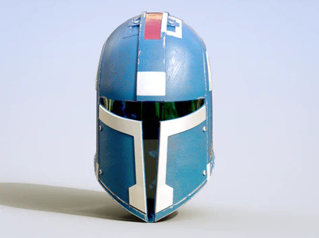SWTOR Mandalorian Cosplay Helmet - Etsy