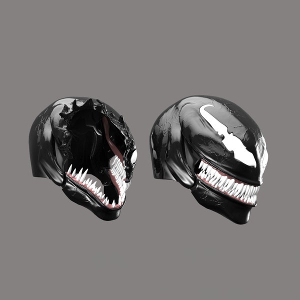 Venom Motorcycle Helmet - Etsy