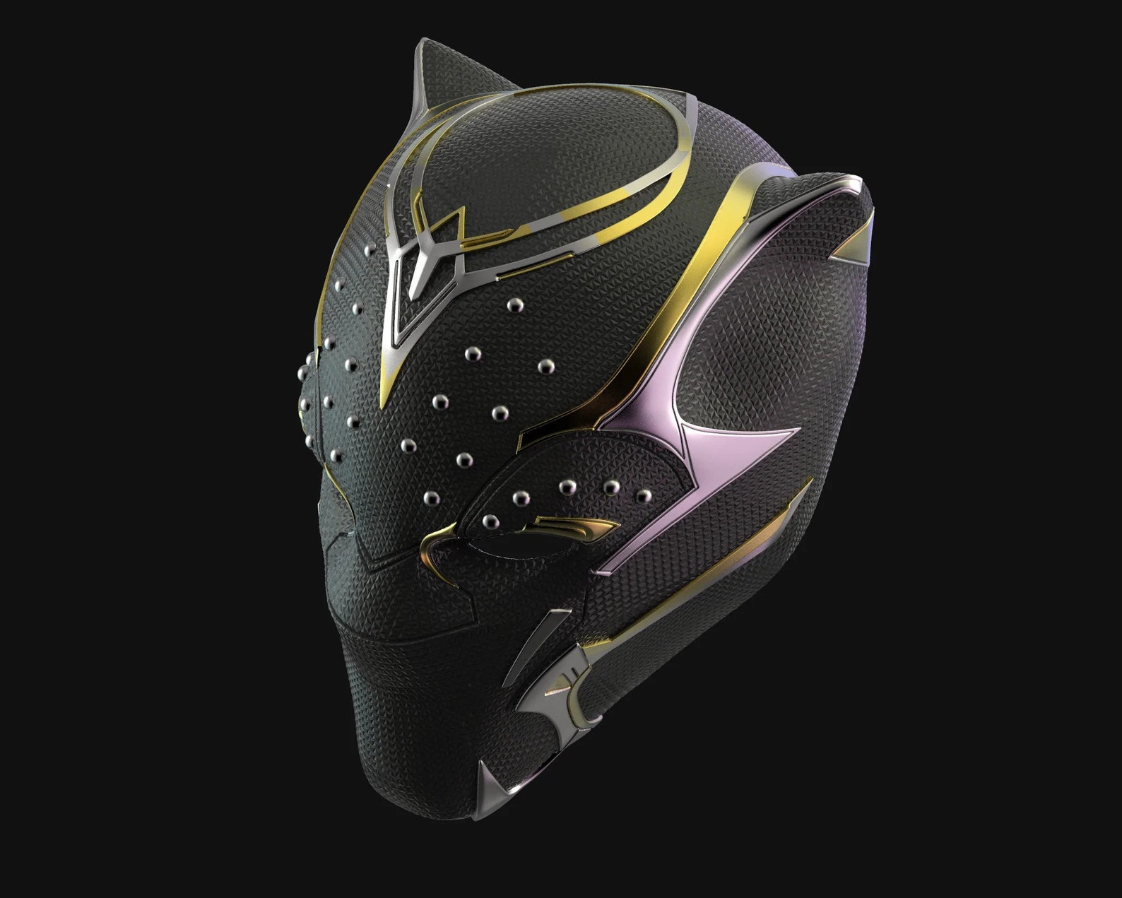 Black Panther Wakanda Forever Cosplay Helmet - Etsy