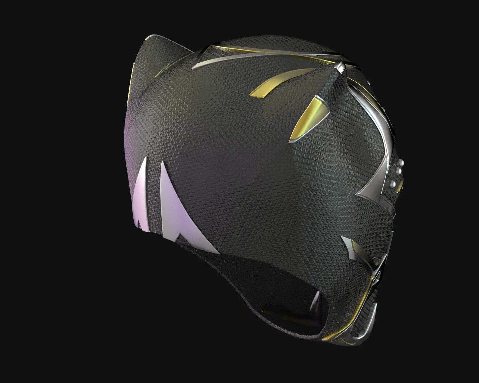 Black Panther Wakanda Forever Cosplay Helmet - Etsy