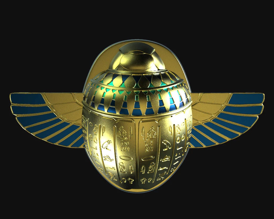 Moon Knight Mask Scarab - Etsy