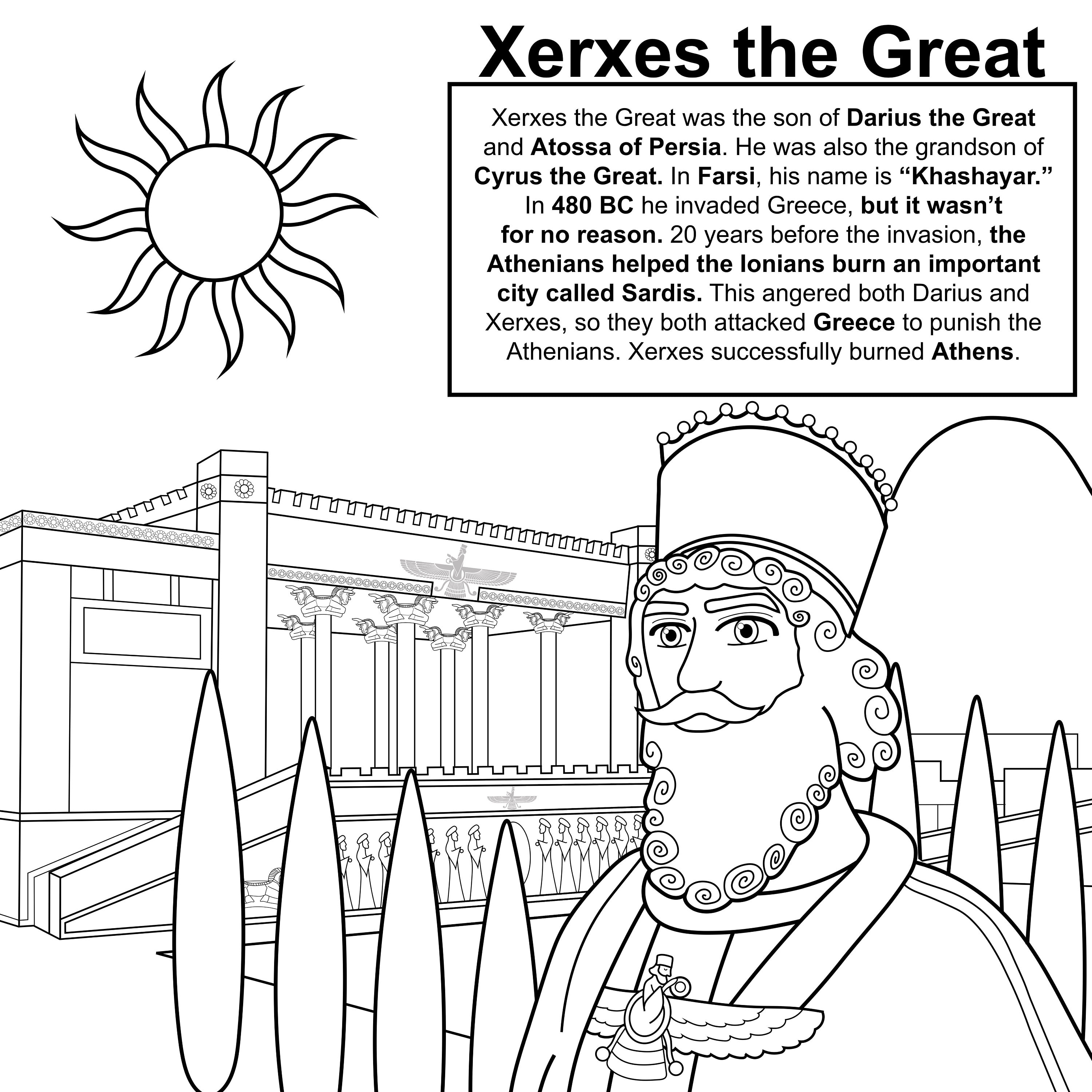 Ancient Persian Coloring Book 2 - Etsy.de