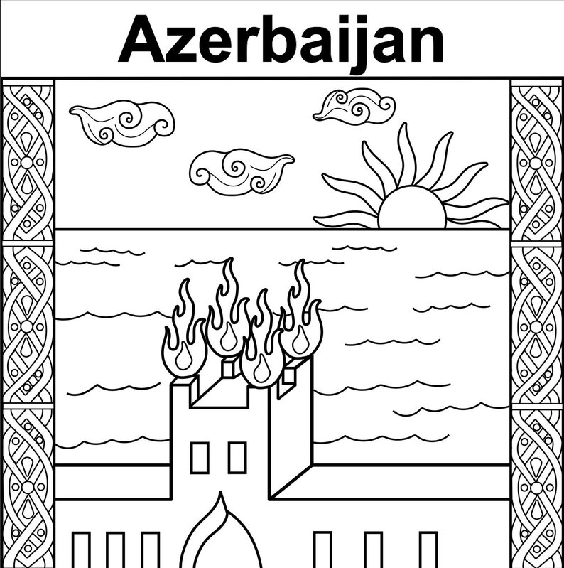 The Ancient Persian Coloring Book 3 - Etsy