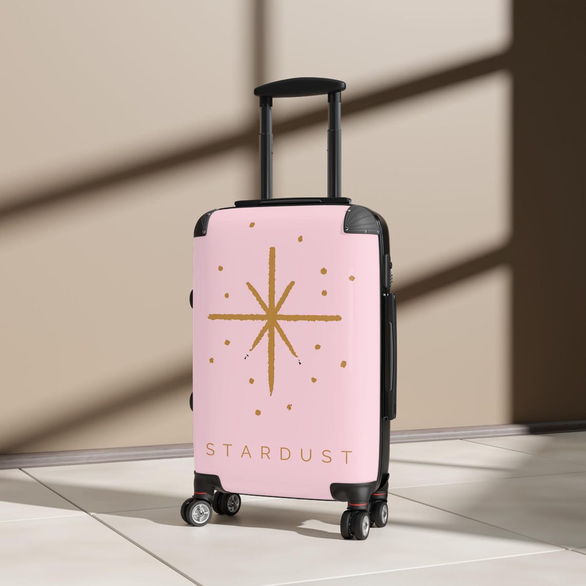 Pink Travel Suitcase for Stylish Women Suitcase Practical Magic ...