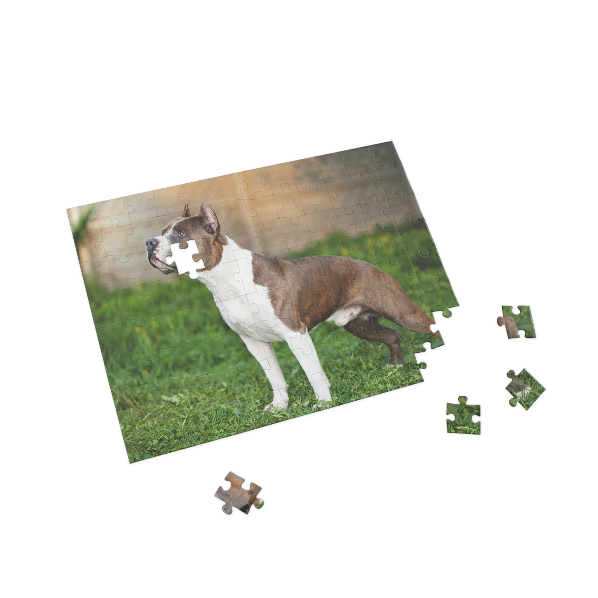 Pit Bull Puzzle, Dog Puzzle, Pitbull Puzzle, Pit Bull Dog Puzzle, Fun ...