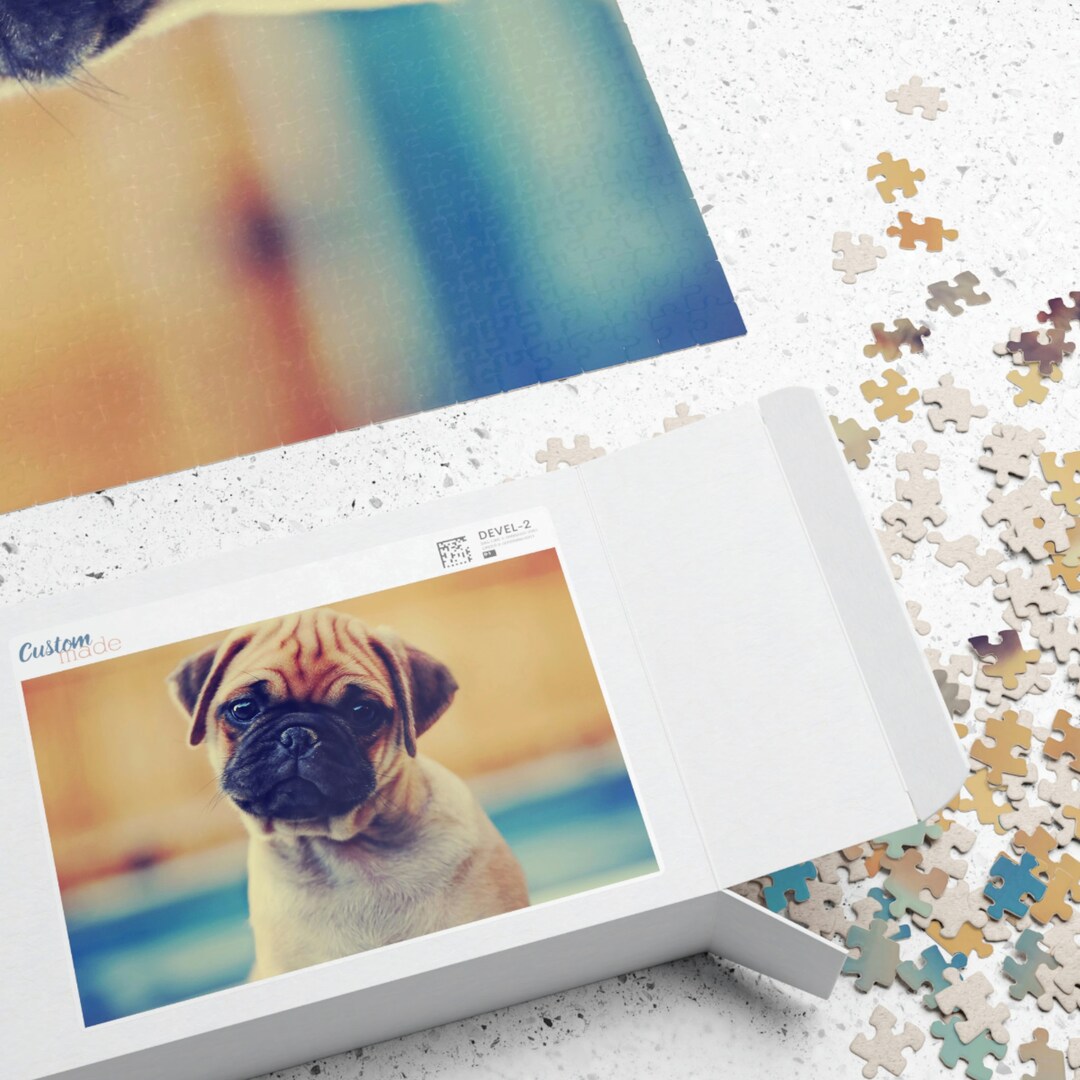 Pug Puzzle, Funny Dog Puzzle, Cute Pug Puzzle, Pug Dog Puzzle, Dog ...