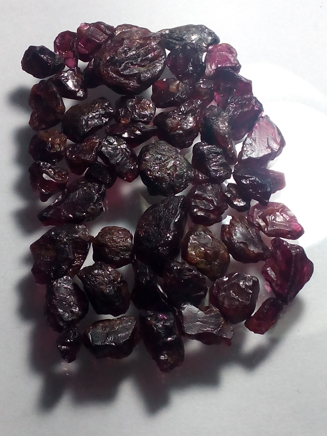 Garnet Raw Natural Garnet Raw Garnet Specimen Garnet Rough | Etsy