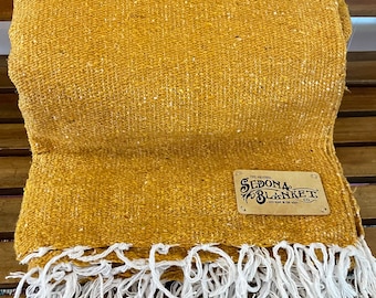 Mustard Blanket | Etsy