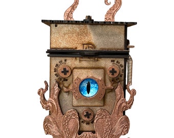 The Kraken Puzzle Box - Etsy