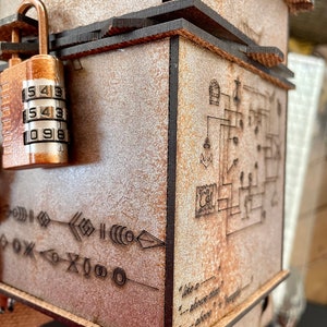 Kraken Puzzle Box: Viking Escape Room Game for Adults and Kids - Etsy