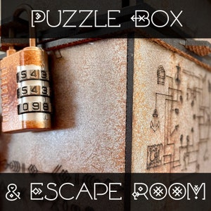 Kraken Puzzle Box: Viking Escape Room Game for Adults and Kids - Etsy