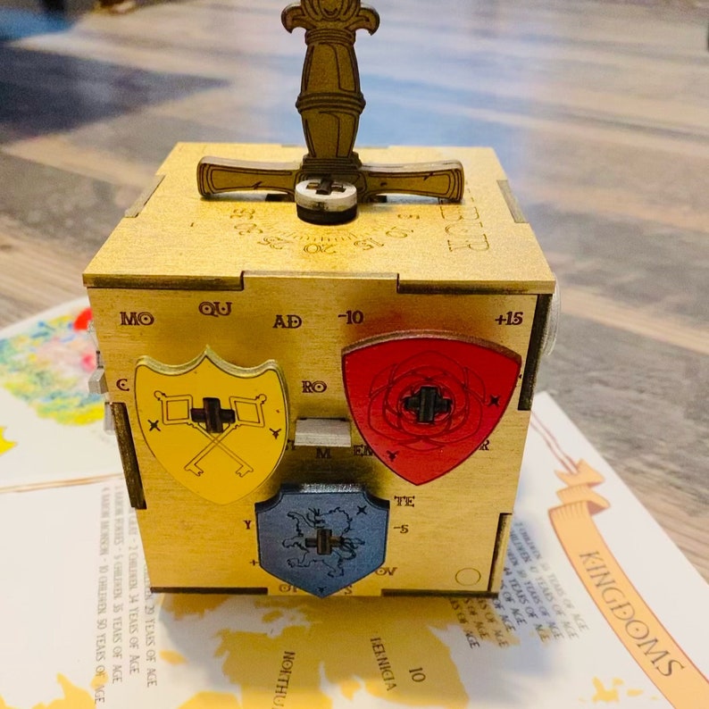 Excalibur: Sword in the Stone Escape Room Puzzle Box With - Etsy