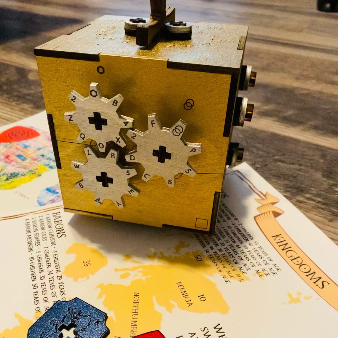 Excalibur: Sword in the Stone Escape Room Puzzle Box With - Etsy