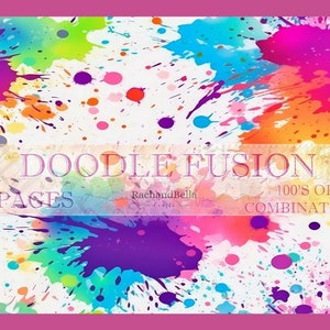 DOODLE FUSION *mixed Media Medley Collection- Digital Download, No ...