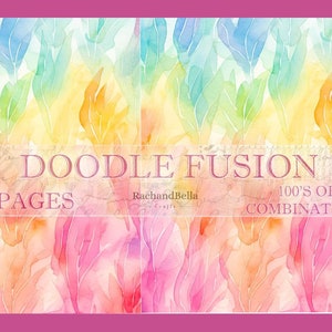 DOODLE FUSION *mixed Media Medley Collection- Digital Download, No ...