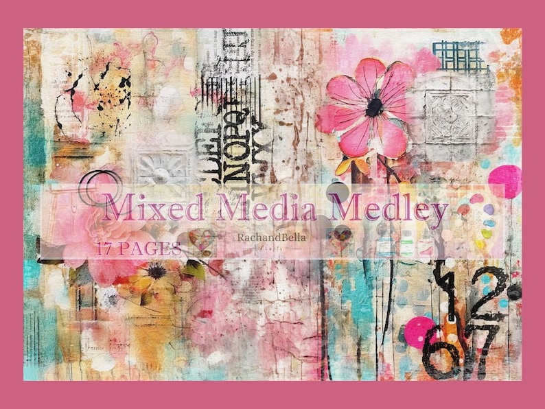 Mixed Media Medley Collection- Digital Download, No Physical Item - Etsy