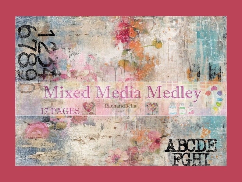 Mixed Media Medley Collection- Digital Download, No Physical Item - Etsy