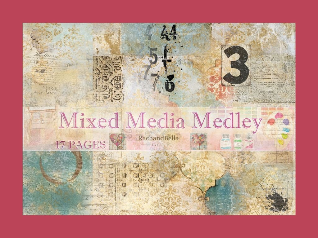 Mixed Media Medley Collection- Digital Download, No Physical Item - Etsy