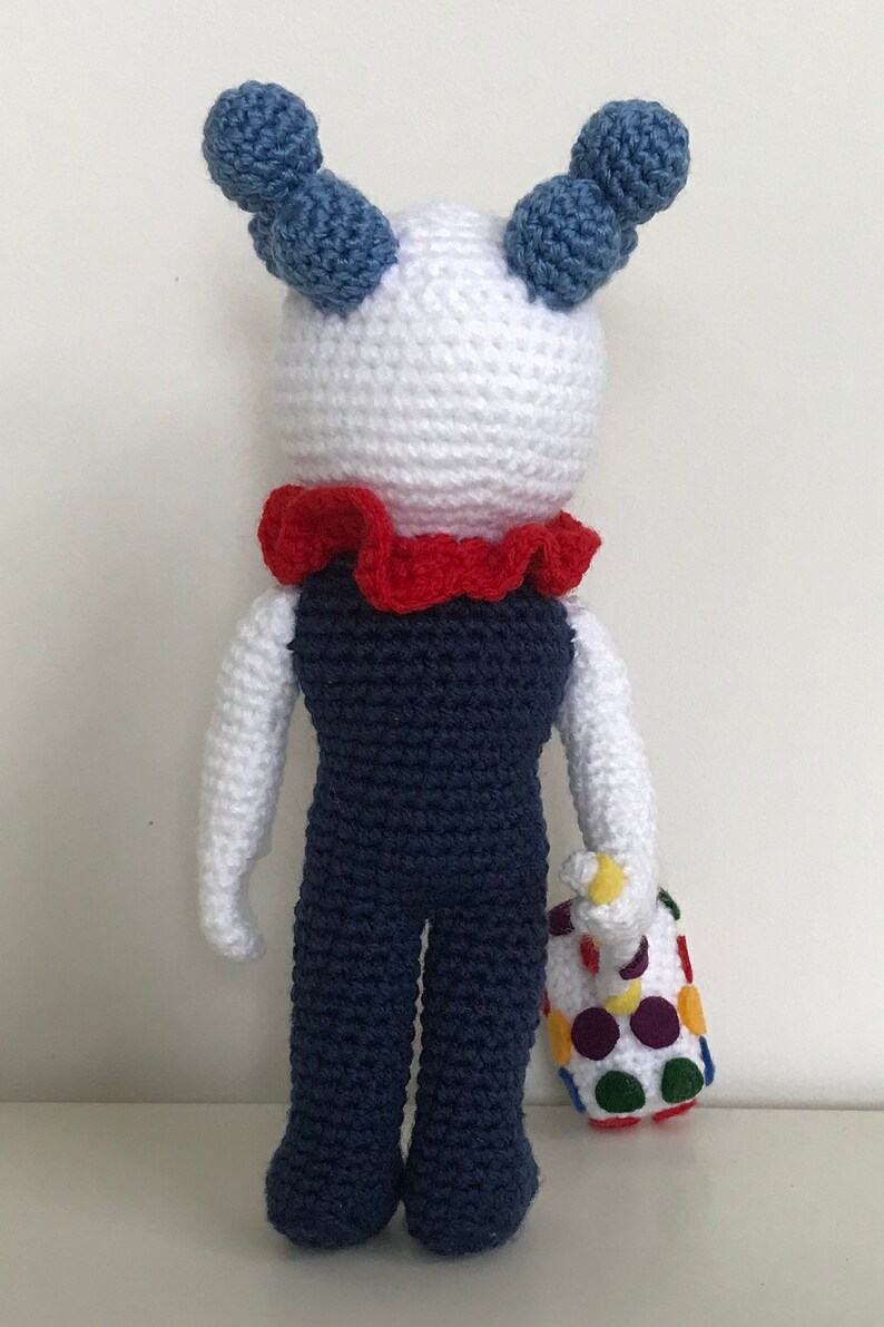 Clippy the Clown Crochet Pattern Digital Download. 22cm Tall. - Etsy