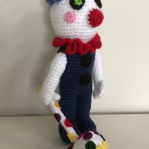 Clippy the Clown Crochet Pattern- Digital Download. 22cm Tall. Easy to ...