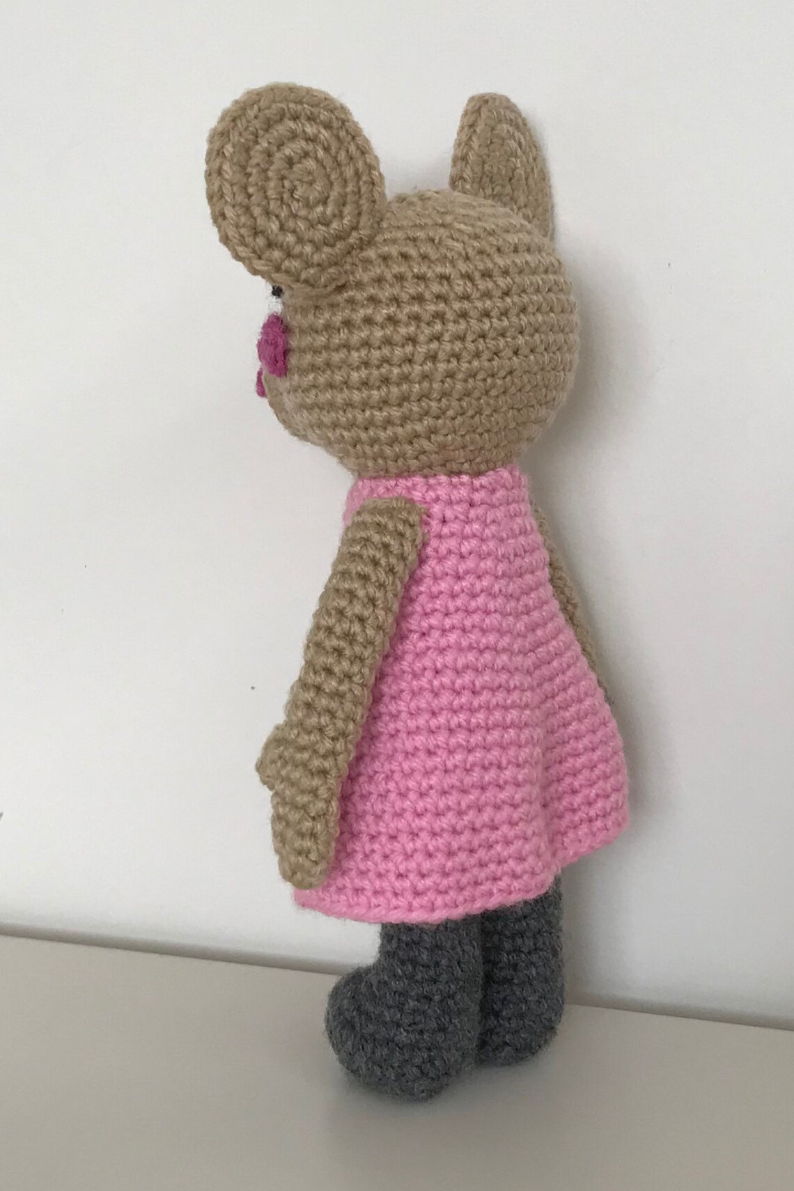 Missy the Mouse Crochet Pattern Resembling Mousy From ROBLOX Piggy ...