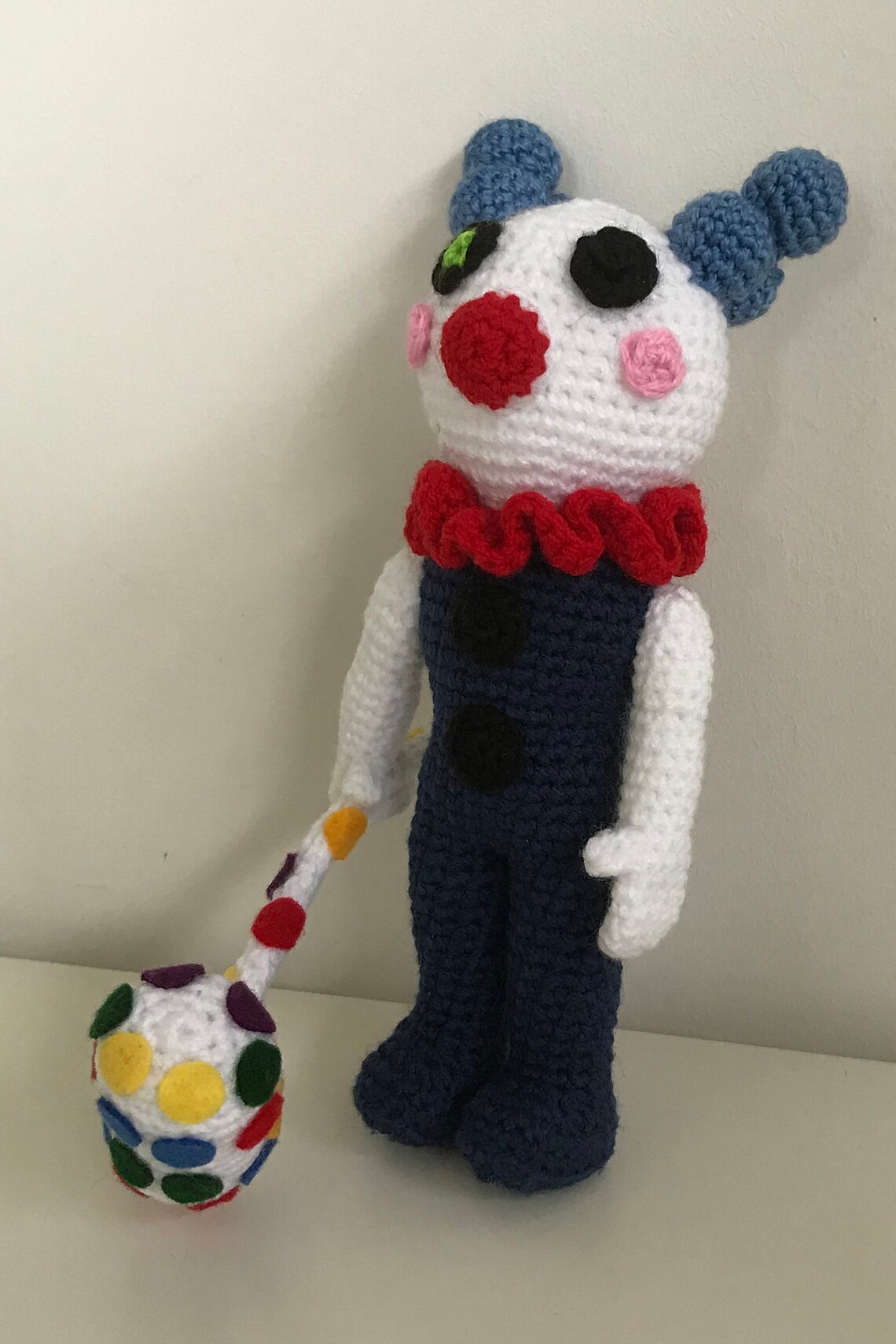 Clippy the Clown Crochet Pattern Digital Download. 22cm Tall. - Etsy