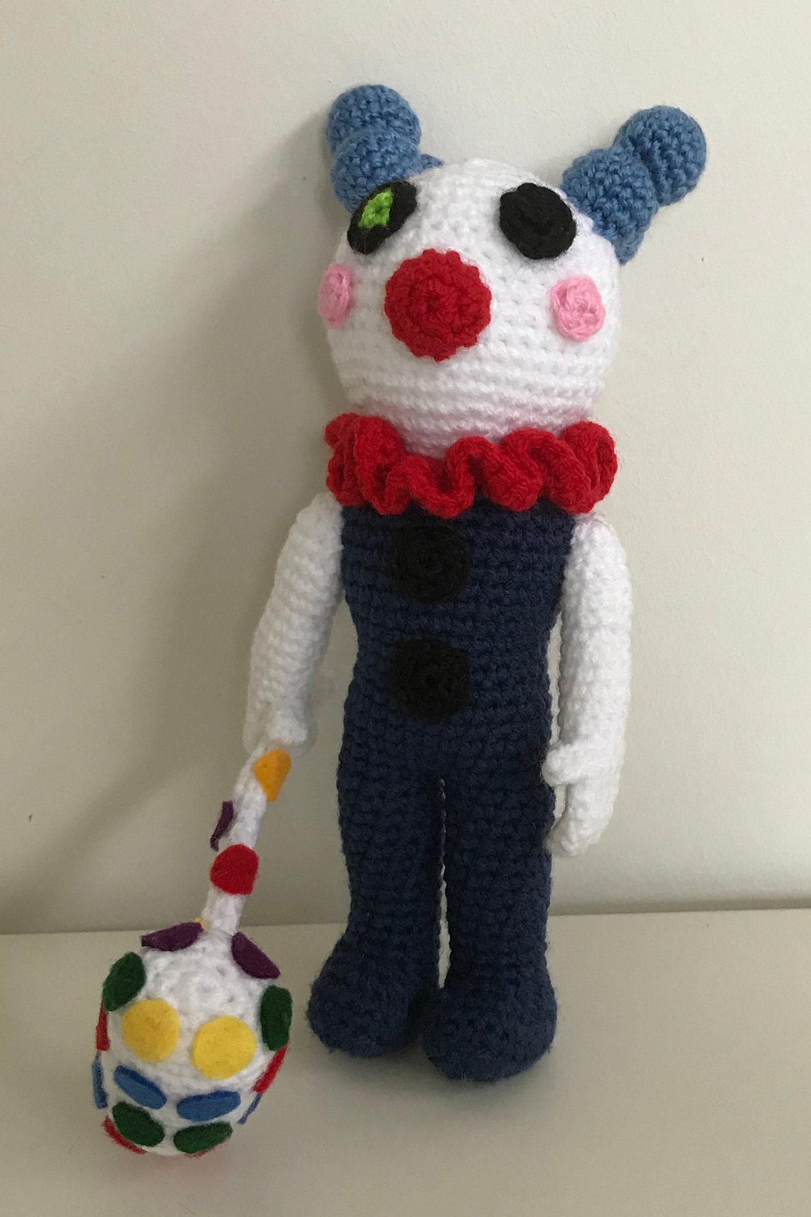 Clippy the Clown Crochet Pattern Digital Download. 22cm Tall. - Etsy