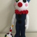 Clippy the Clown Crochet Pattern Digital Download. 22cm Tall. Easy to ...
