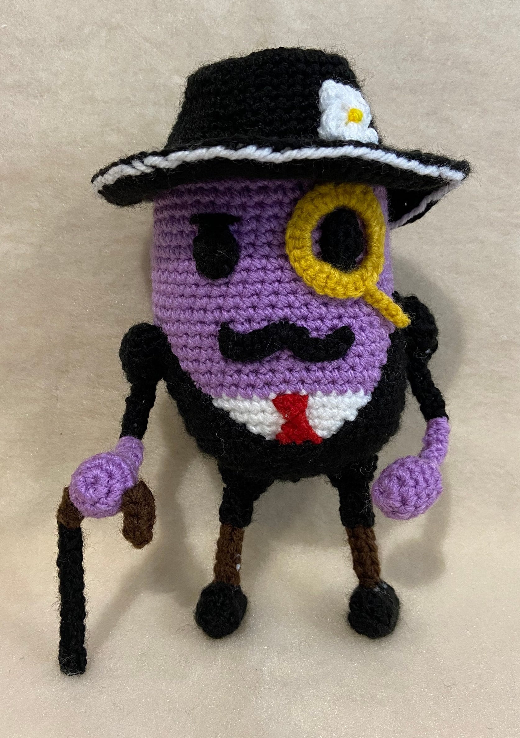 Mr Potato 2 Crochet Pattern. Easy to Follow. Resembles a Character in ...