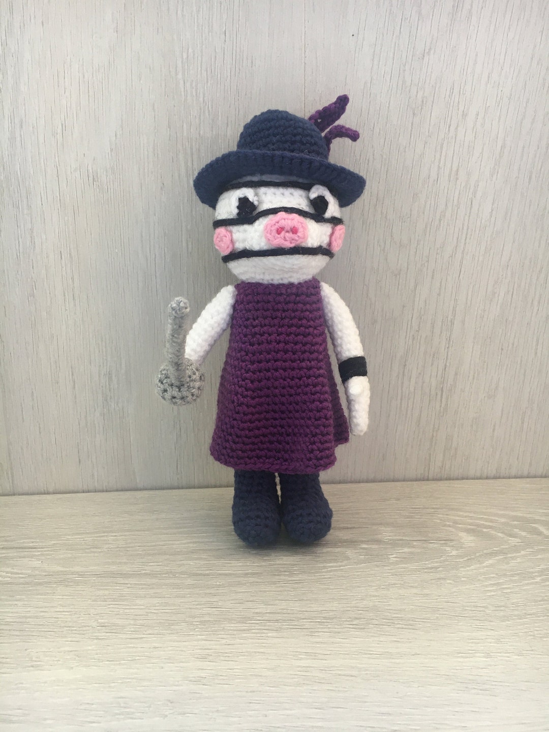 Ziggy Crochet Pattern. 24cm Tall. Ziggy Resembles Zizzy From ROBLOX ...