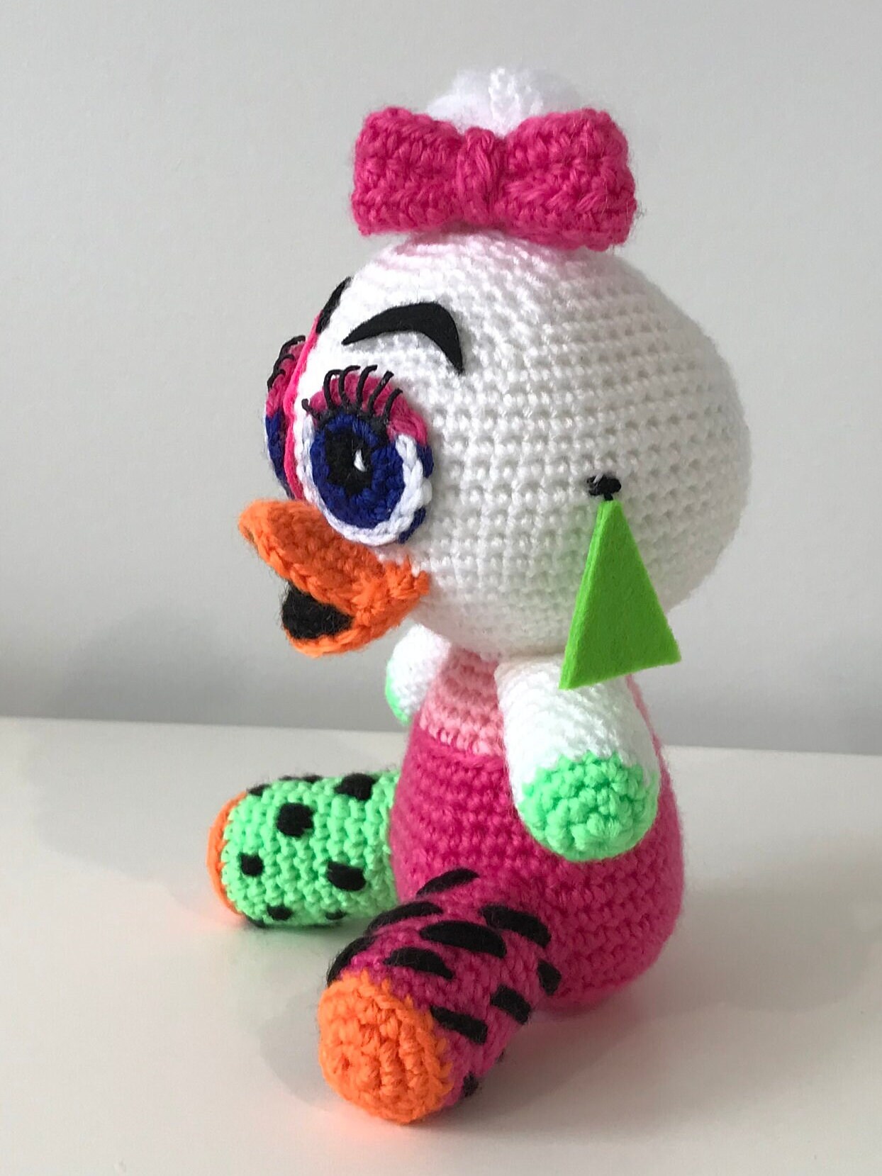 Chick Chick Crochet Pattern, Resembling Five Nights at Freddy's Chica ...
