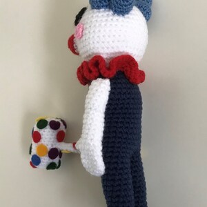 Clippy the Clown Crochet Pattern- Digital Download. 22cm Tall. Easy to ...