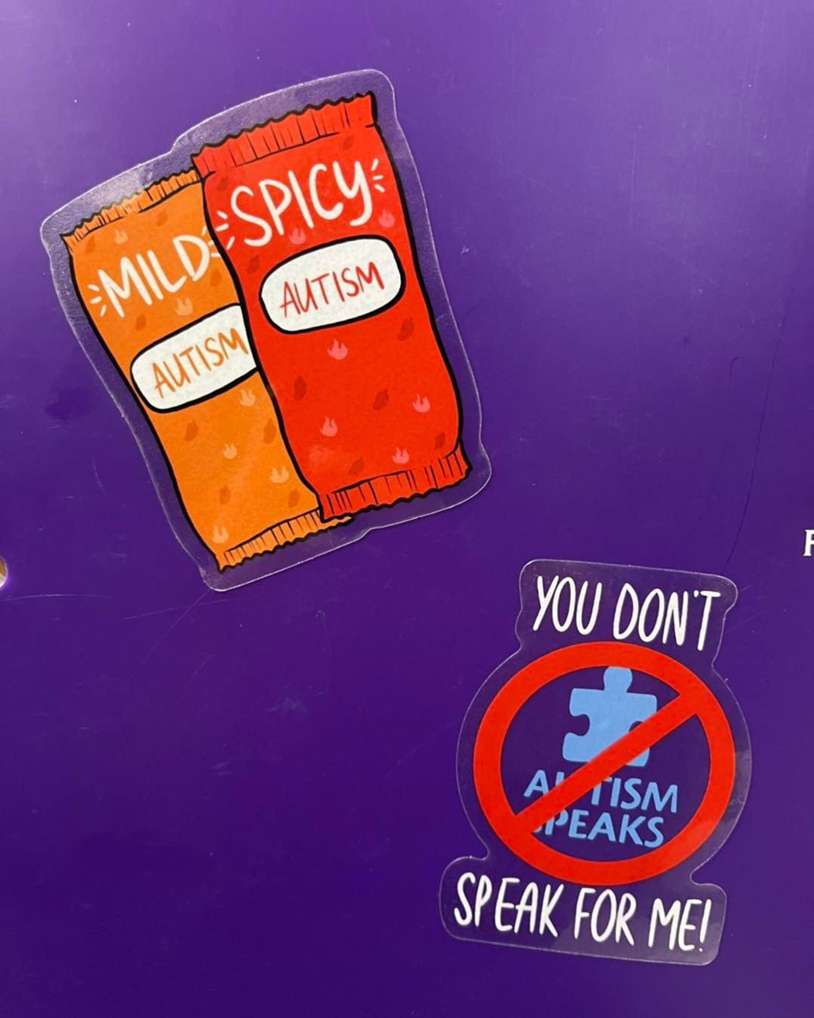 Spicy Autism Autism Acceptance Matte Sticker - Etsy