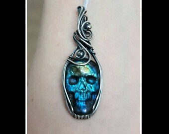 Wire Wrapped Skull - Etsy