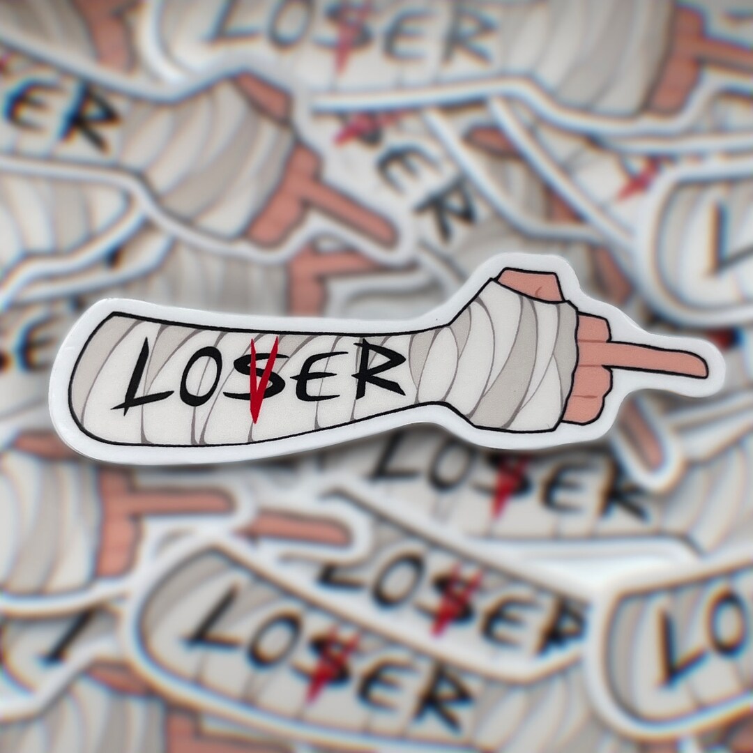 Losers Club Lover Cast Sticker 3 Inch Vinyl Glossy Sticker - Etsy