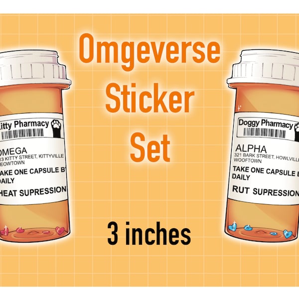 Omegaverse Stickers - Etsy