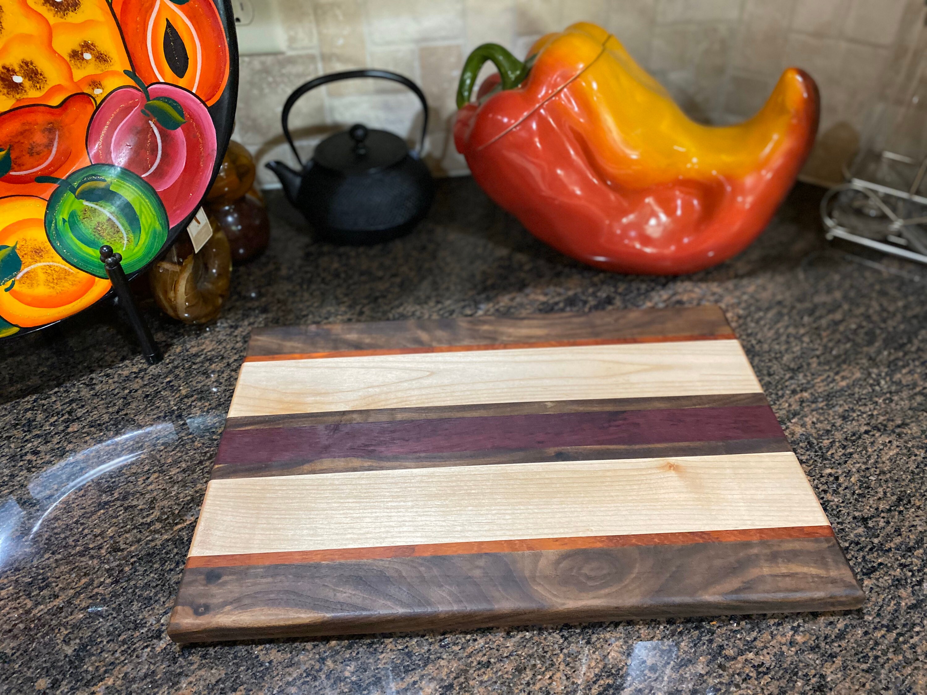 Multi-Colored Cutting Board | Etsy