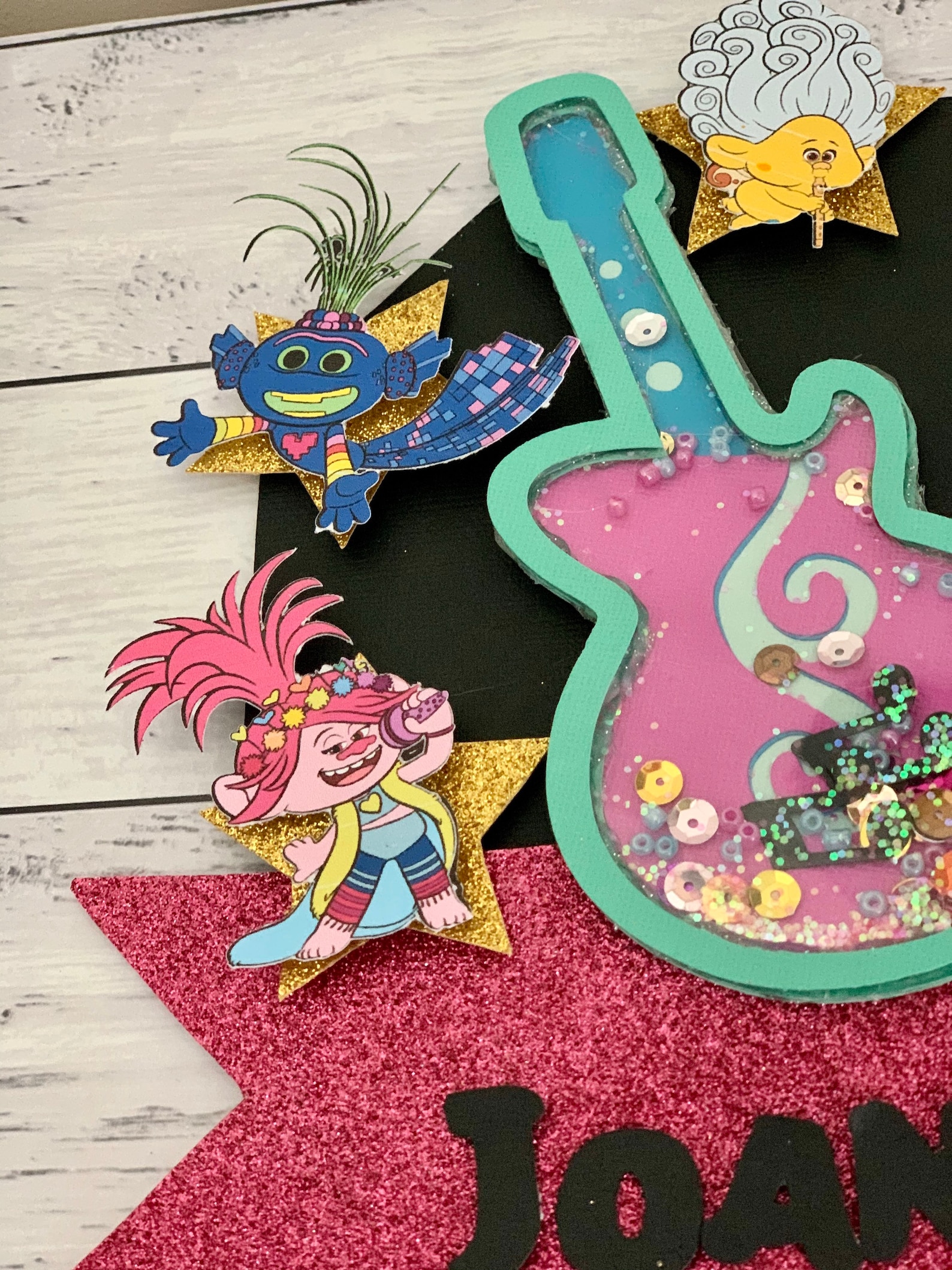 Personalized Trolls World Tour Cake Topper Trolls 2 . Birthday | Etsy