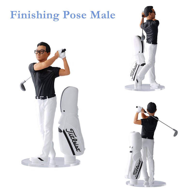 Custom 3d Printed Golf Figure Personalized Golf Player - Etsy Ireland