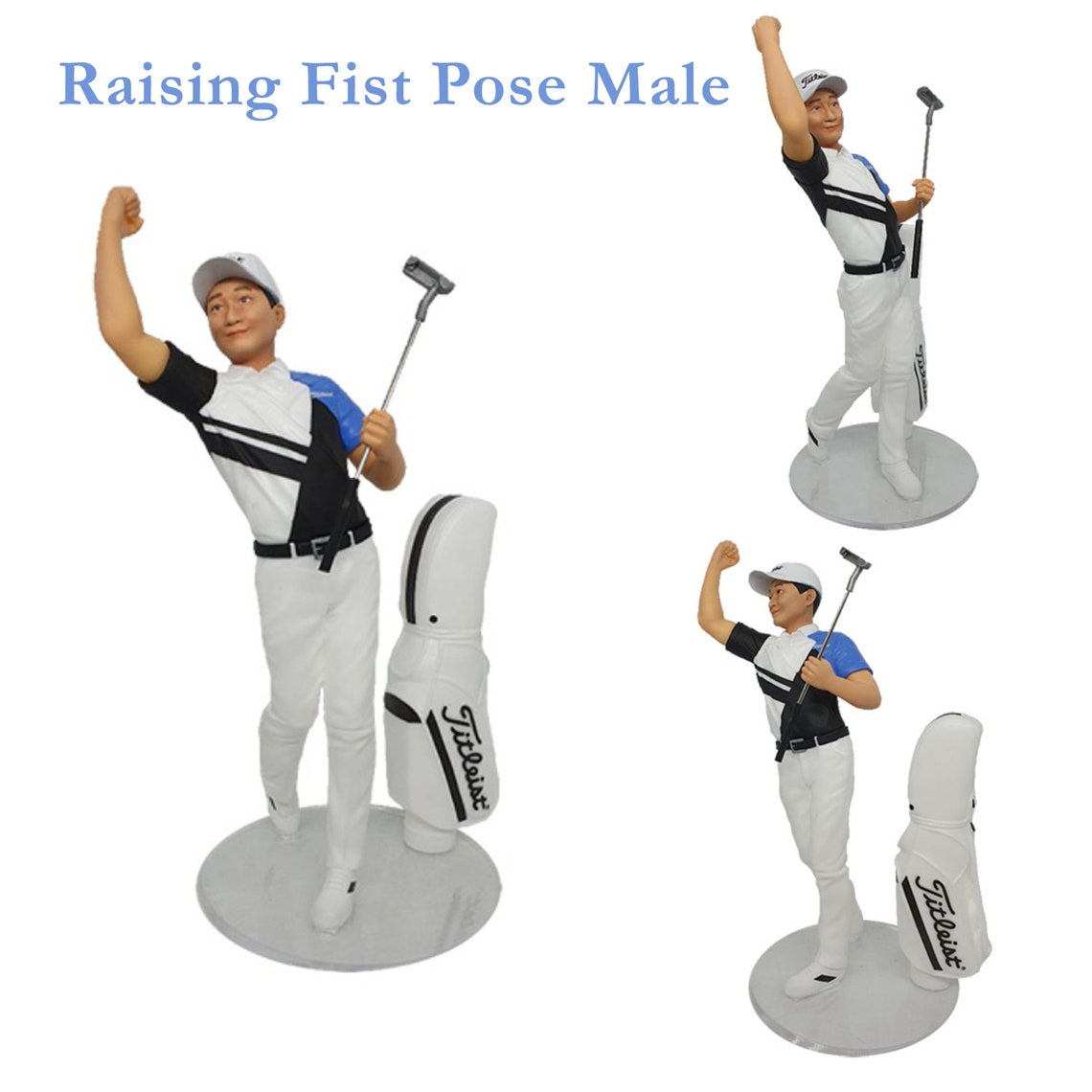 Custom 3d Printed Golf Figure Personalized Golf Player - Etsy Ireland