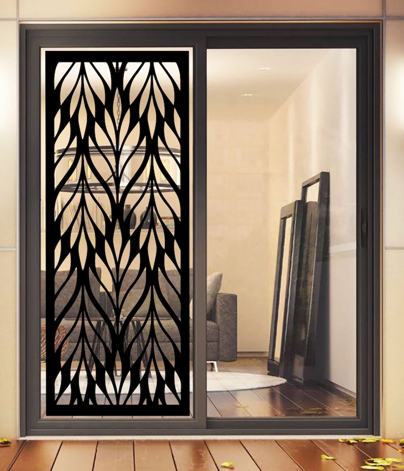 Window Film Frosted Glass Films Sticker/ Front Doors/ - Etsy